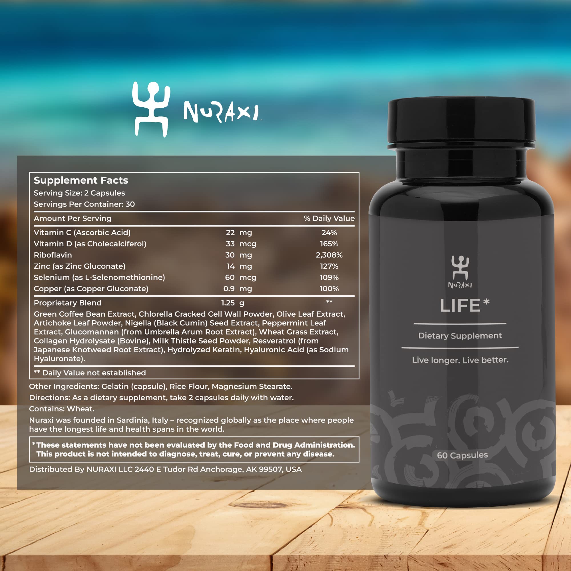vitamin and mineral support for vitality