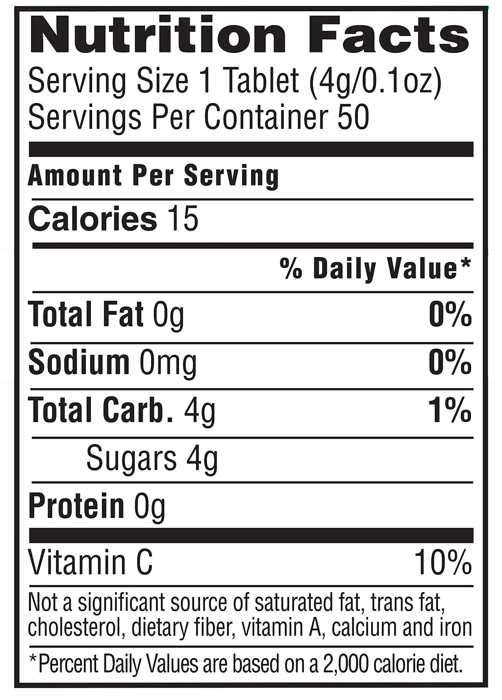 vitamin and mineral support tablets