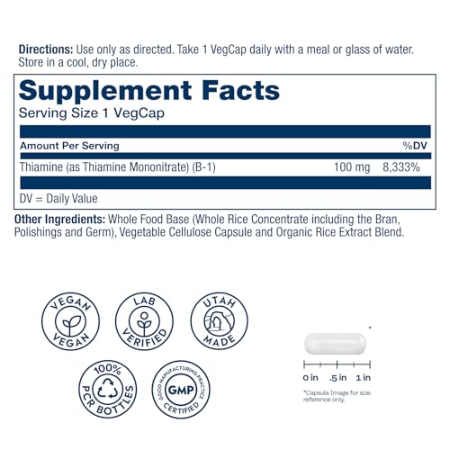 Vitamin B-1 100 mg for nerve health