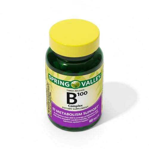 Vitamin B-100 complex for energy