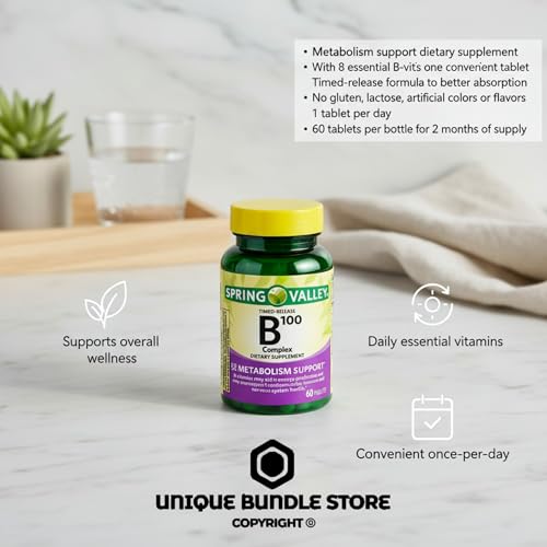 Vitamin B-100 for stress relief