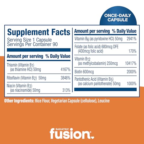 Vitamin B-50 complex for optimal health
