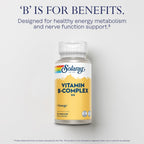 Vitamin B Complex 50 mg for stress relief