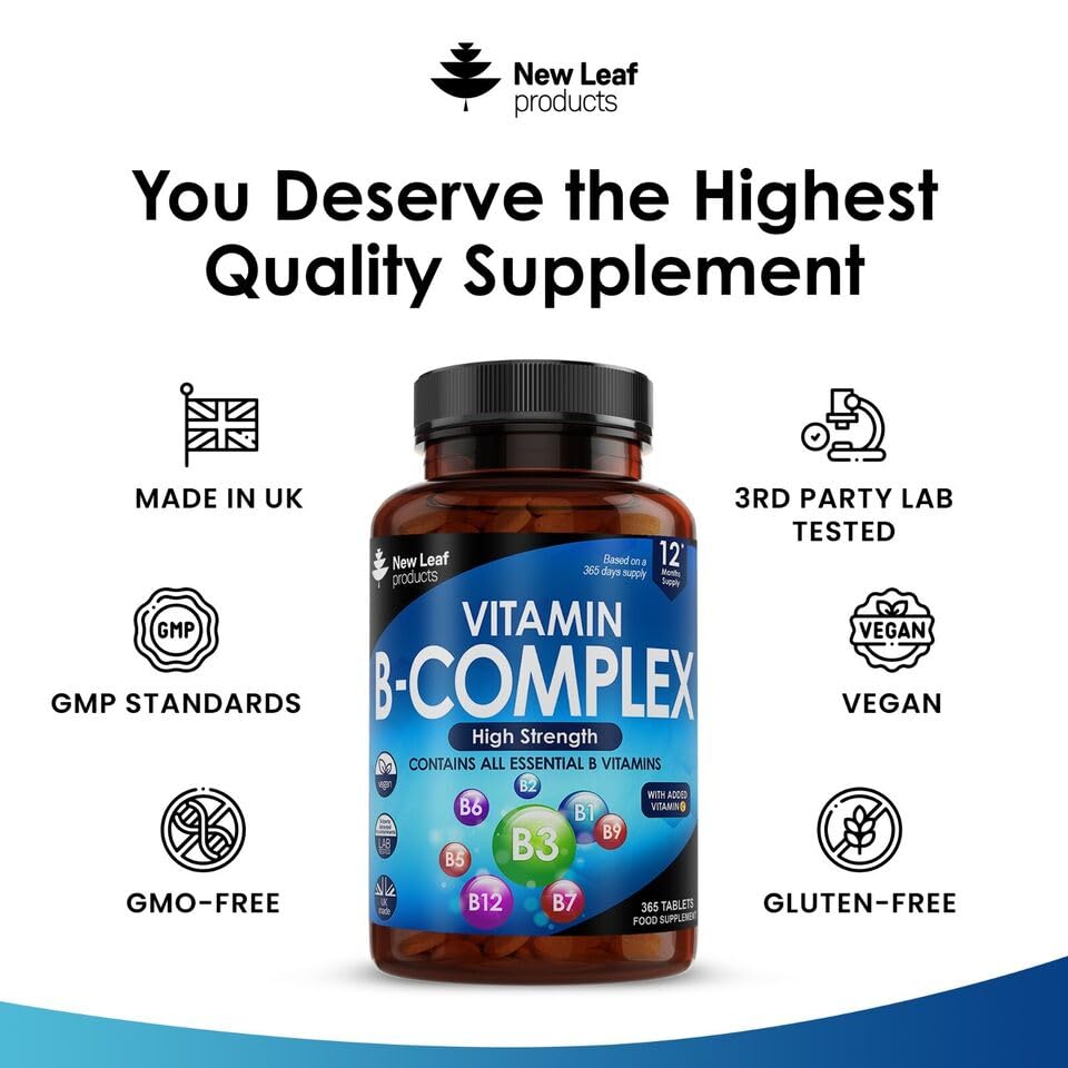 vitamin b complex daily wellness