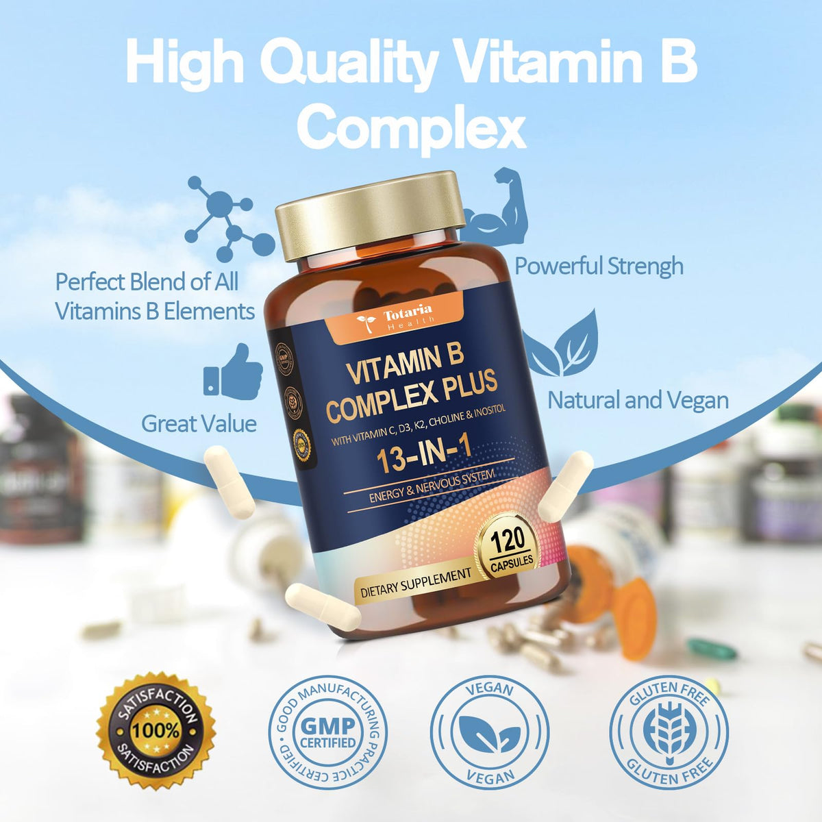 vitamin b complex daily wellness