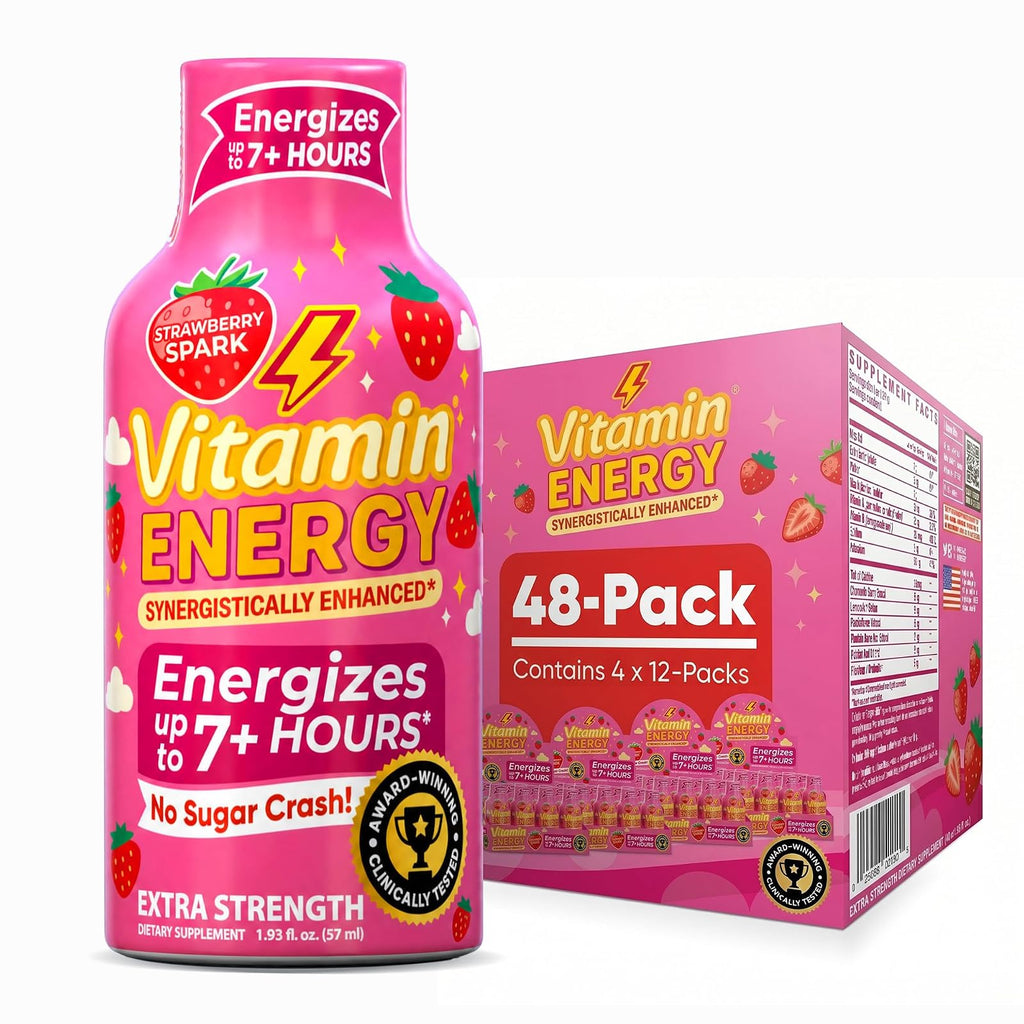 Vitamin B complex energy shots