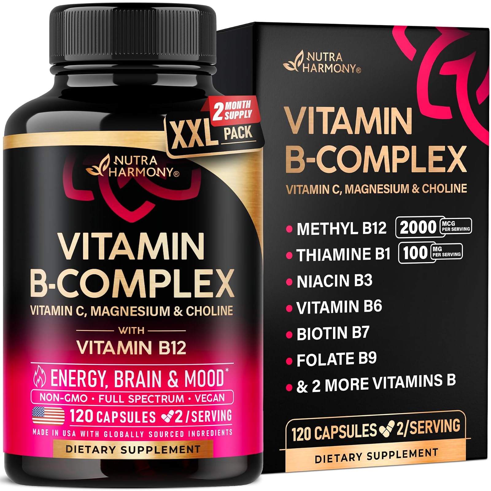 vitamin b complex energy support