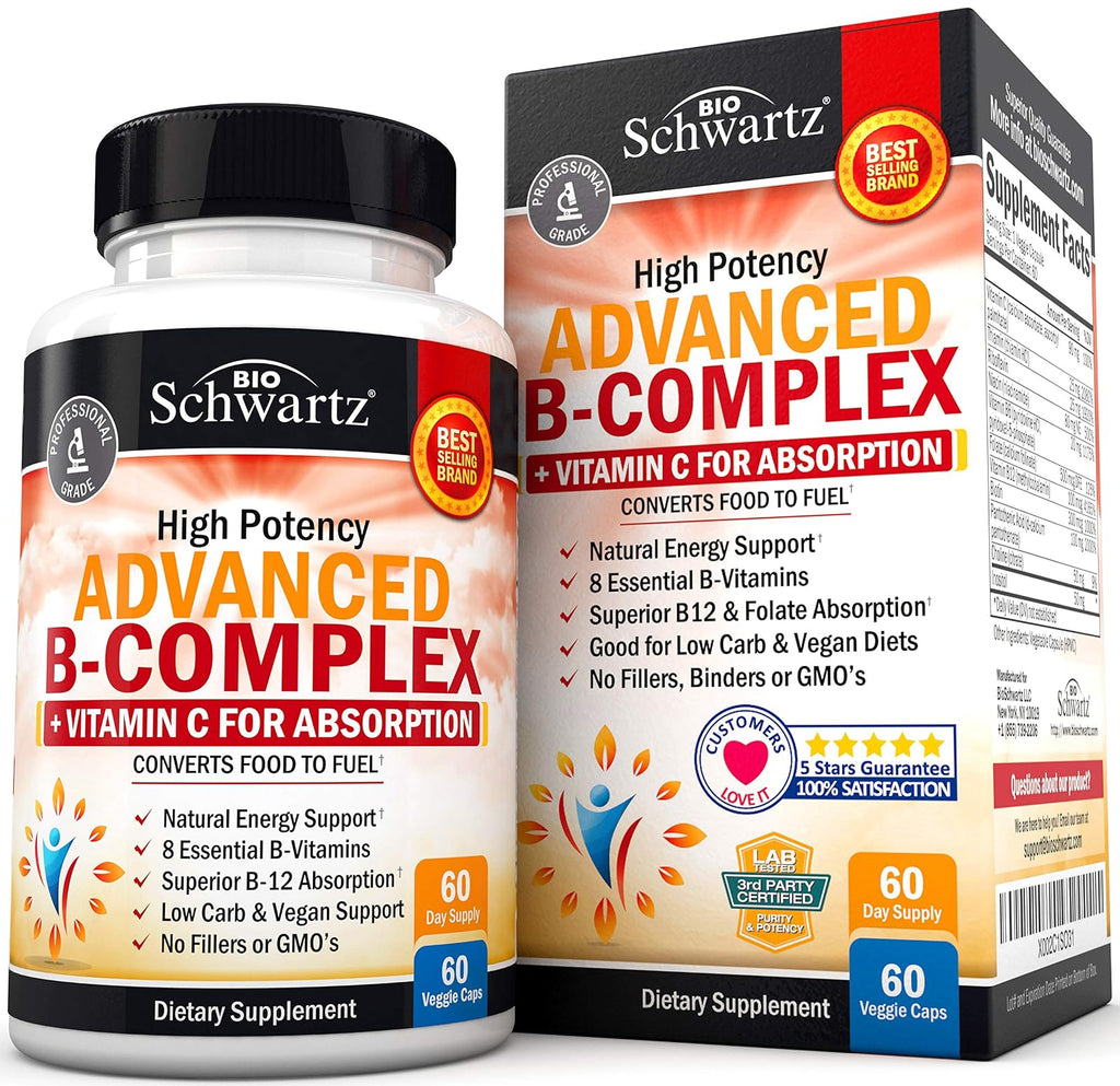 vitamin b complex energy support