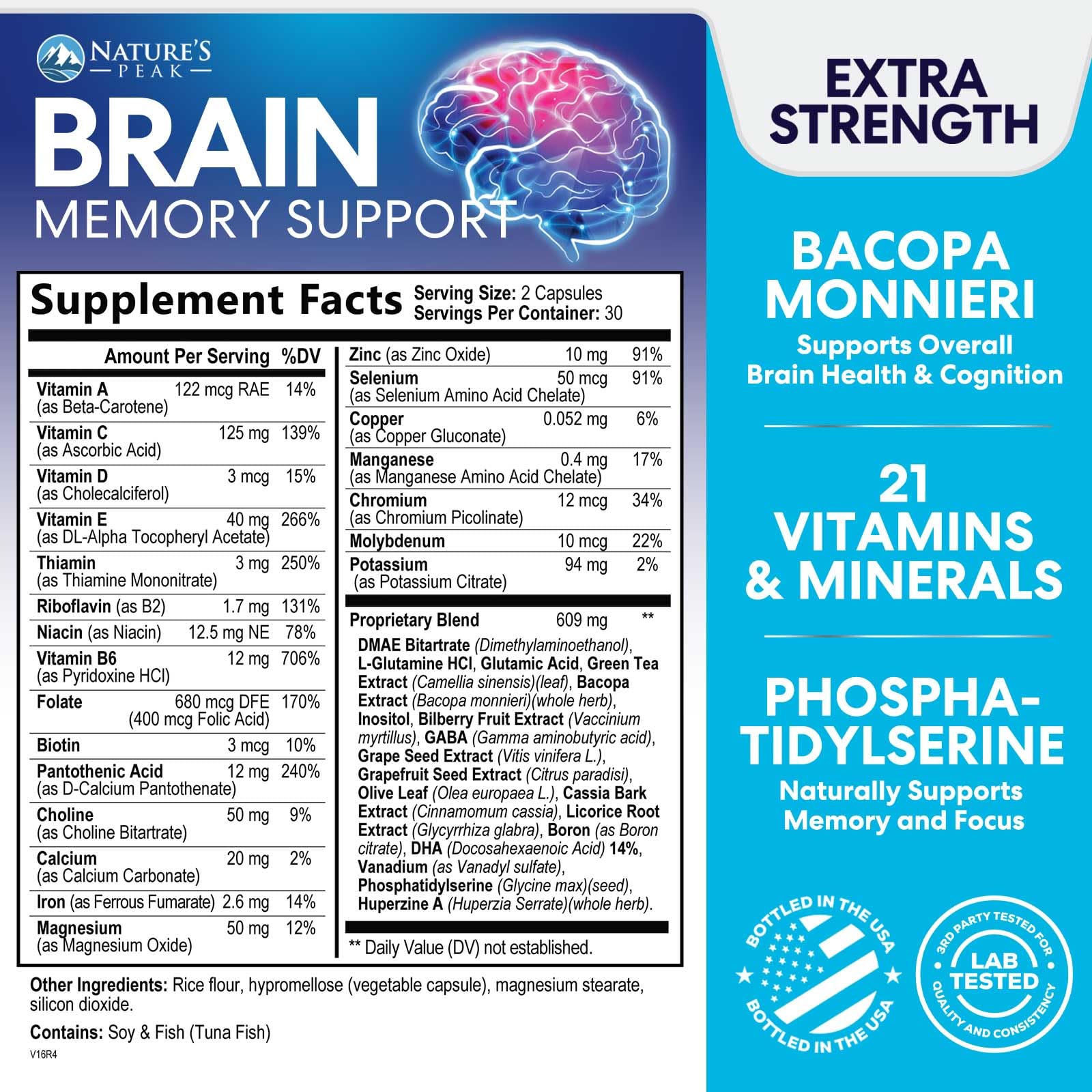 Vitamin B complex for brain health