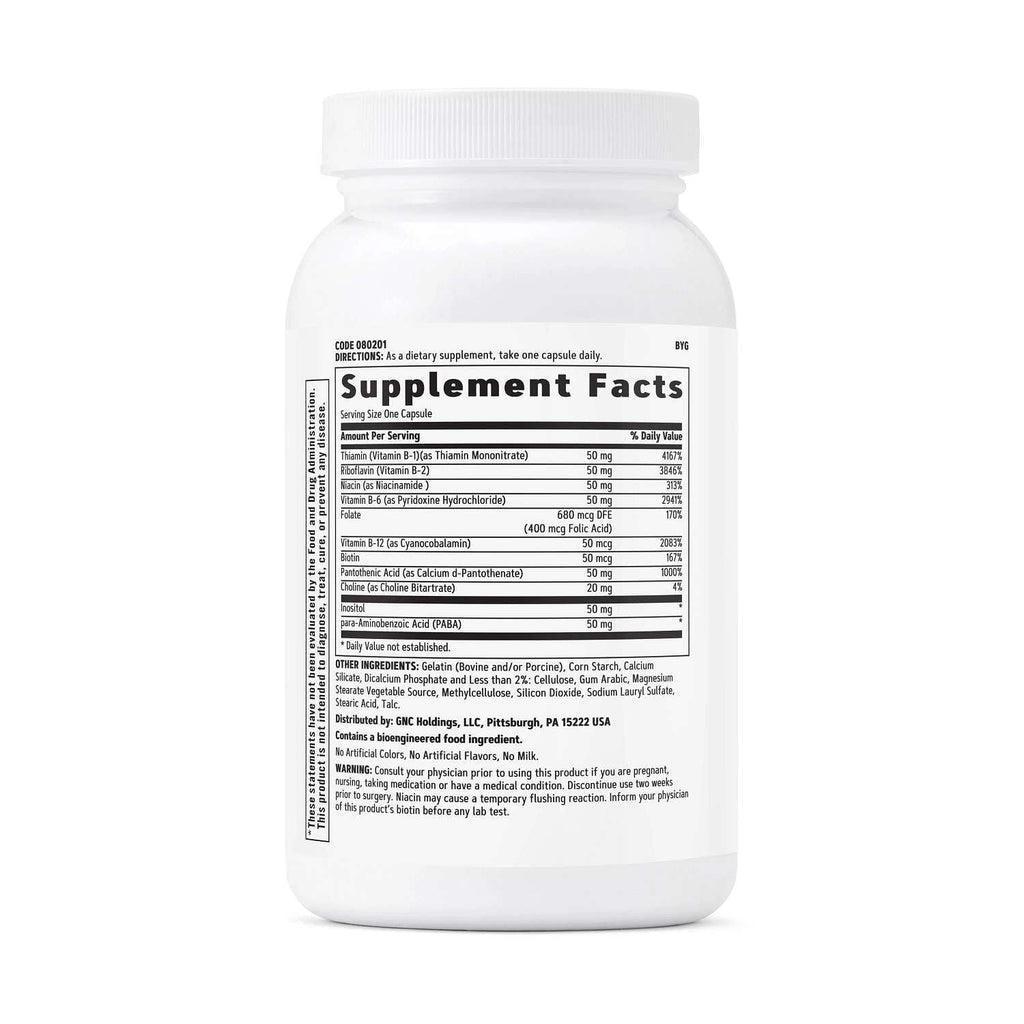 Vitamin B Complex for daily wellness