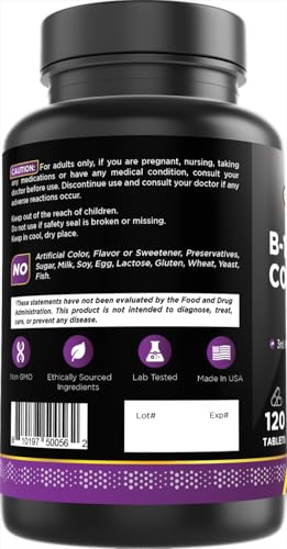 Vitamin B complex for daily wellness
