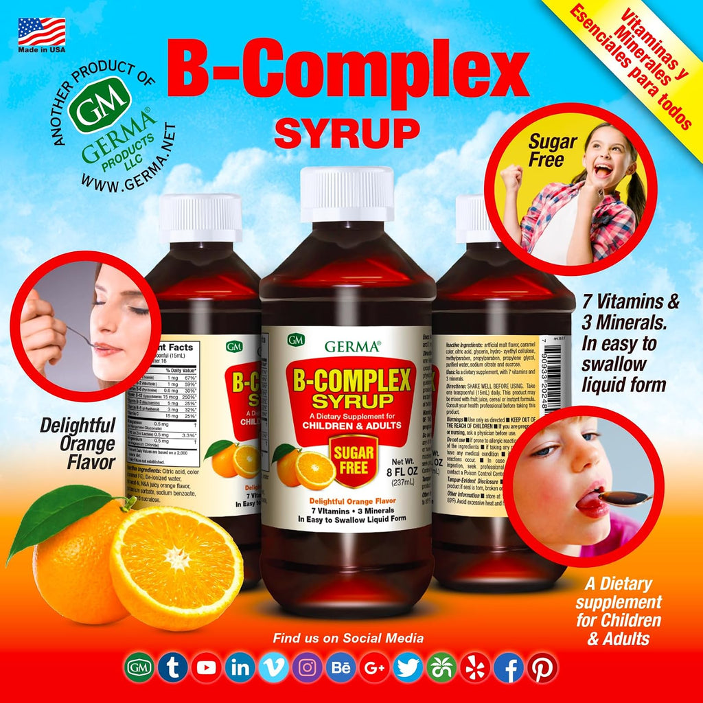Vitamin B complex for daily wellness