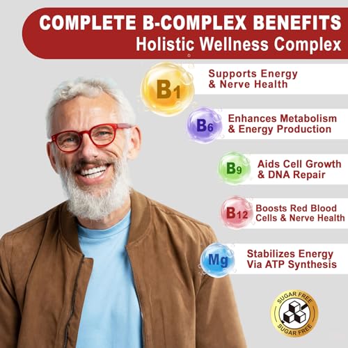 Vitamin B complex for daily wellness