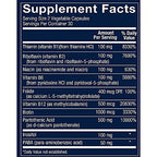 Vitamin B Complex for energy boost