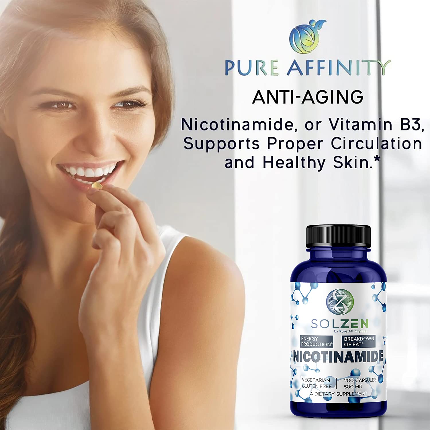 Vitamin B complex for energy boost