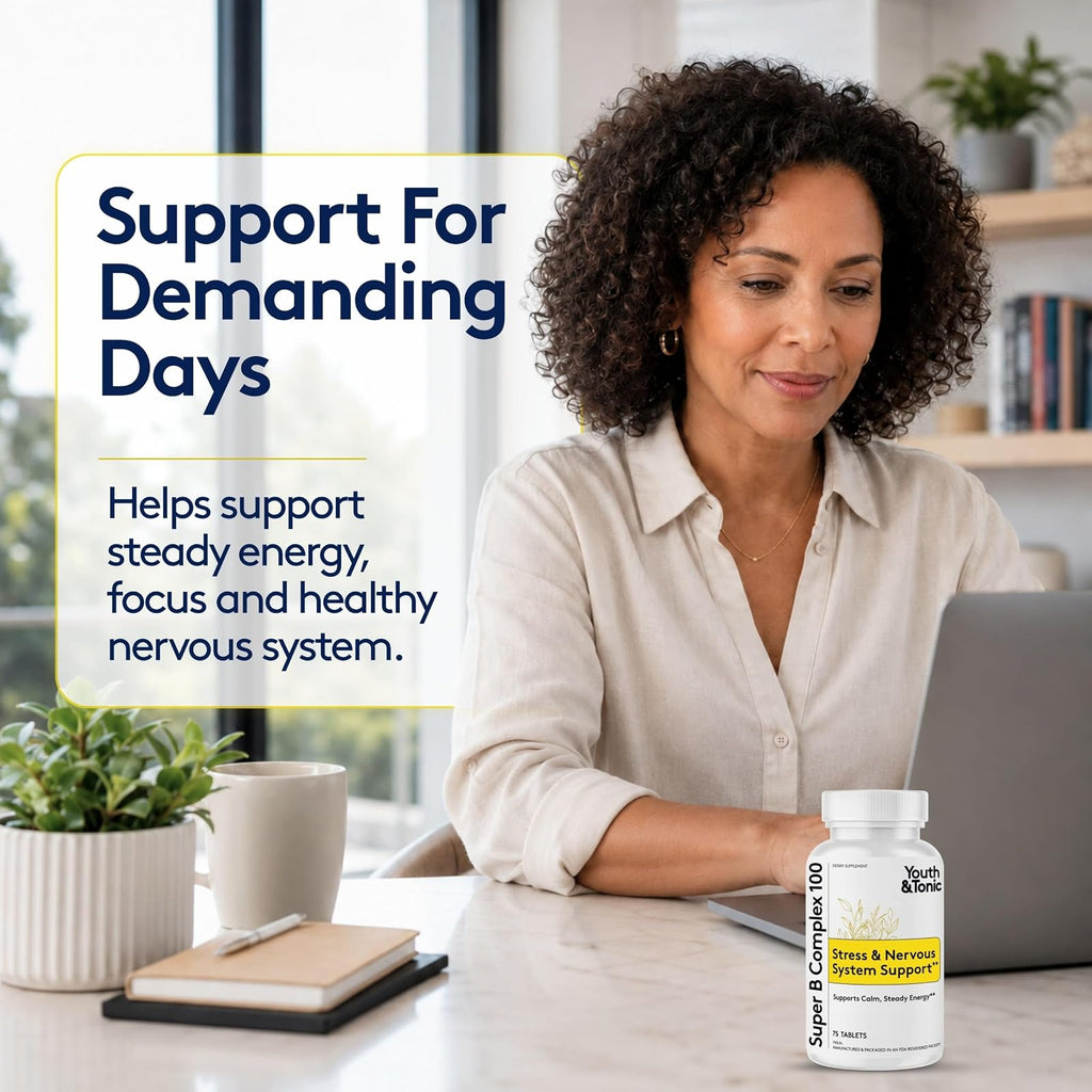 Vitamin B Complex for energy boost