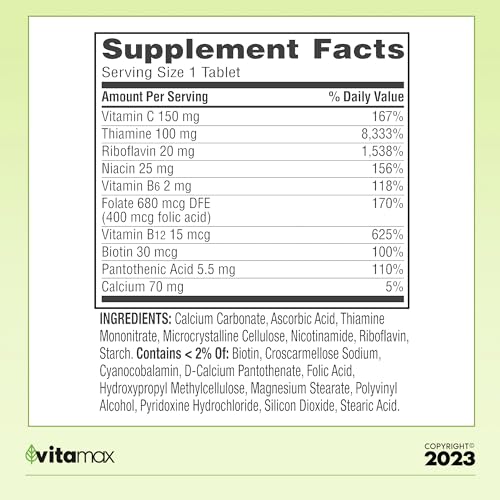 Vitamin B-Complex for energy support