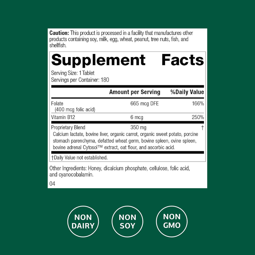 Vitamin B complex for energy support