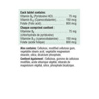 Vitamin B complex for energy support