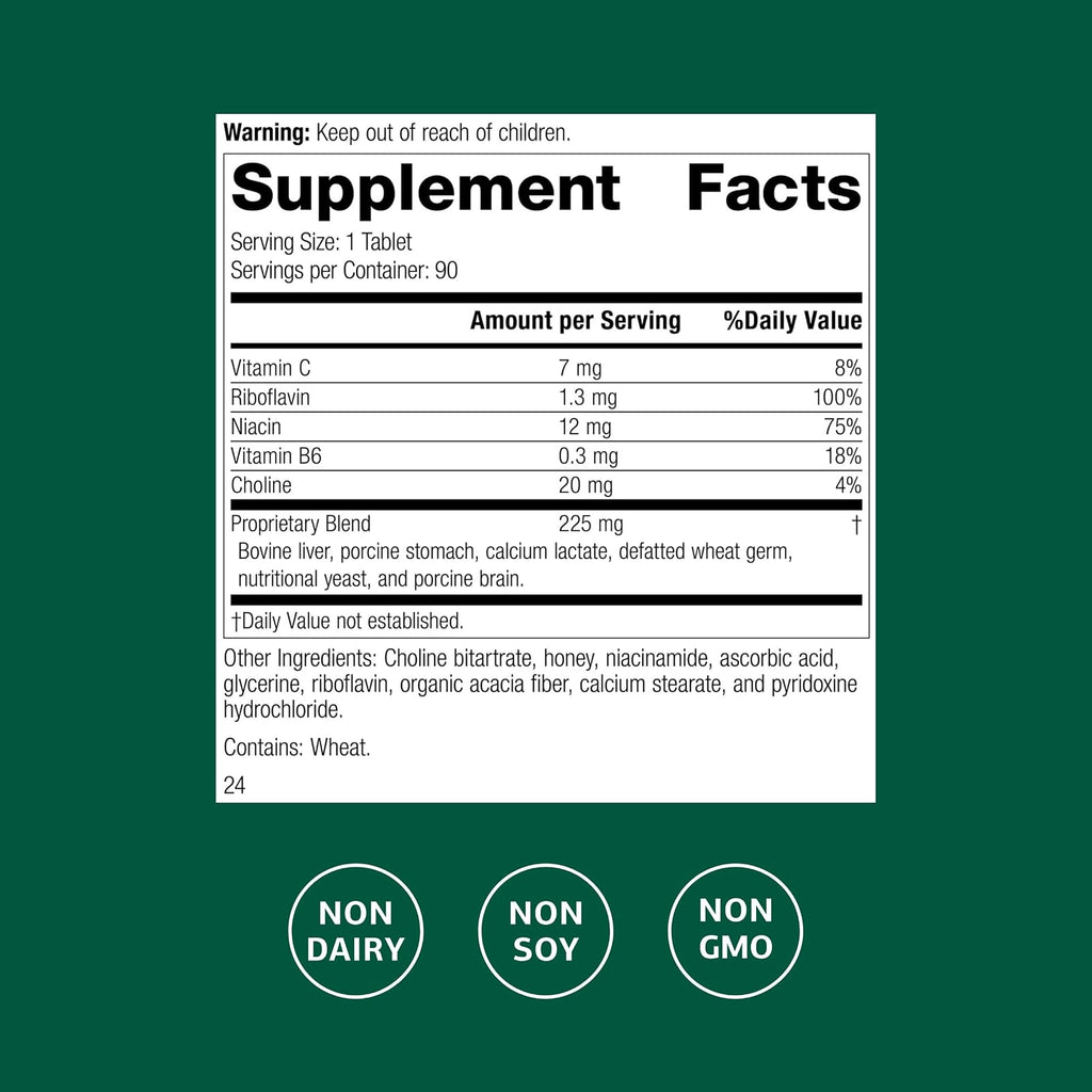 Vitamin B complex for energy support