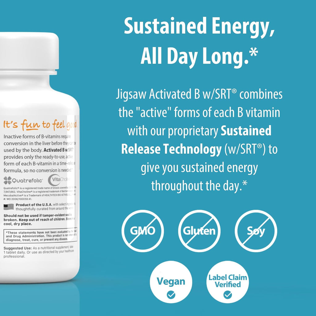 Vitamin b complex for energy support