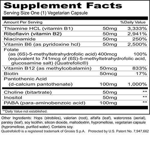Vitamin B Complex for energy support