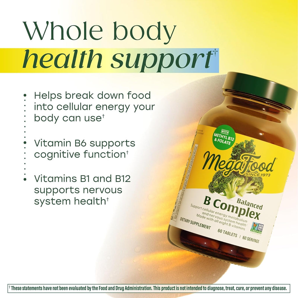Vitamin b complex for energy support