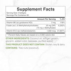 Vitamin B complex for energy