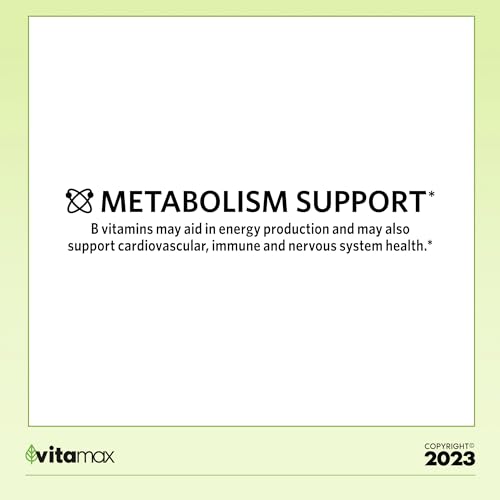 Vitamin B-Complex for healthy metabolism