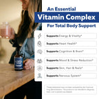 Vitamin B Complex for healthy metabolism