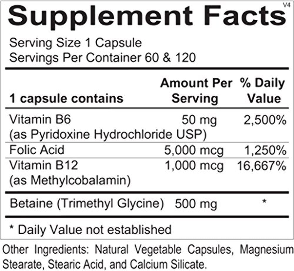 Vitamin B complex for heart health