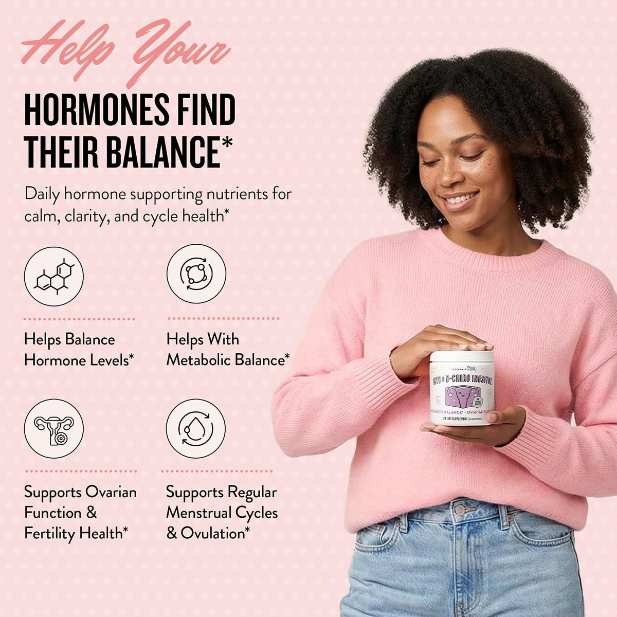 Vitamin B complex for hormonal balance