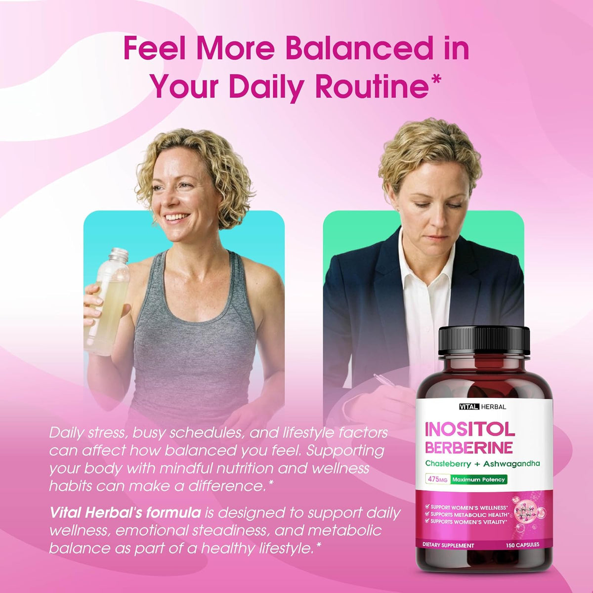Vitamin B complex for hormonal balance