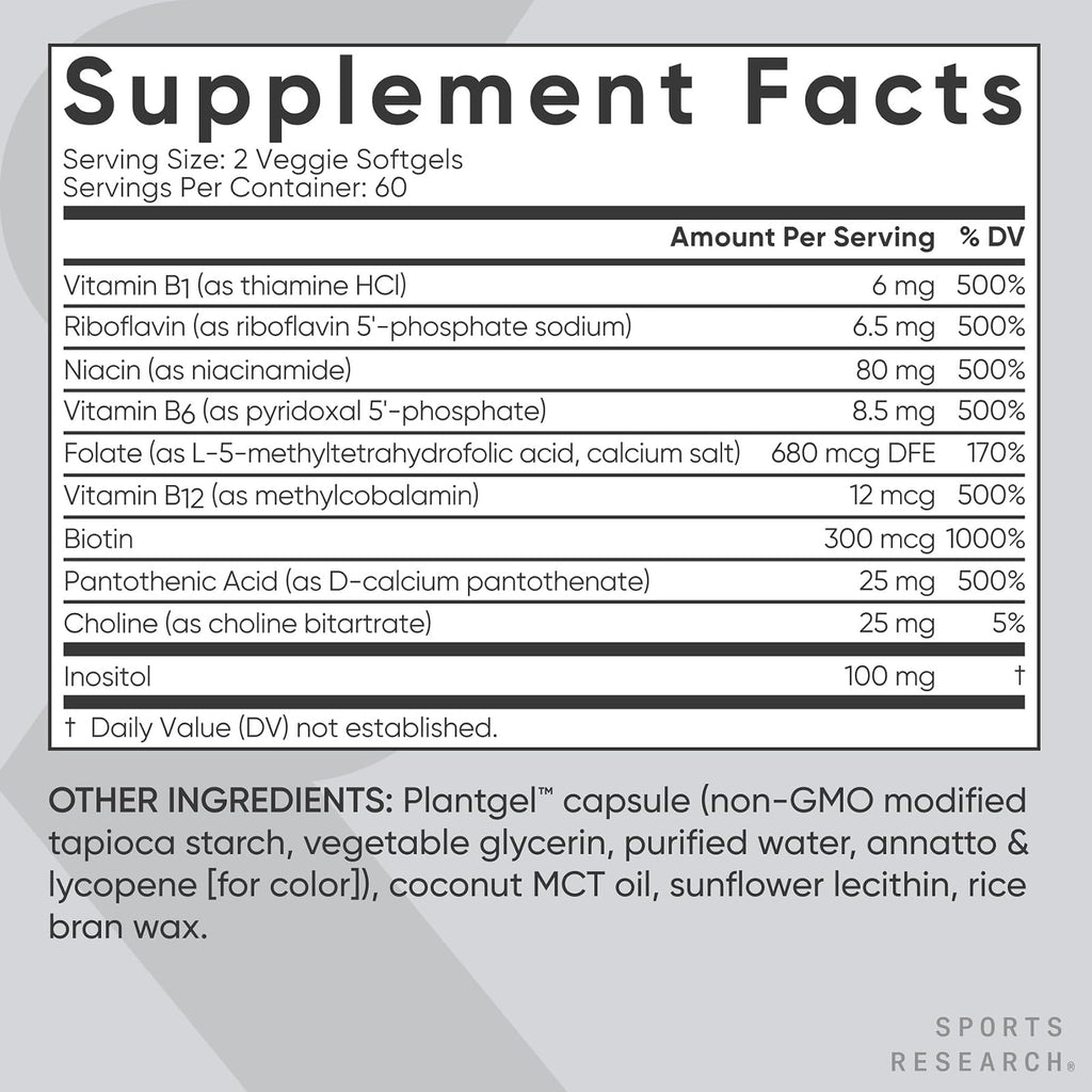 vitamin b complex for mental clarity