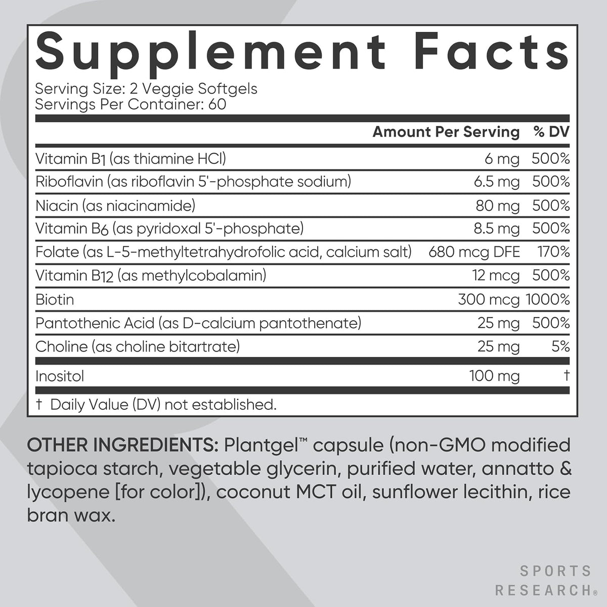 vitamin b complex for mental clarity