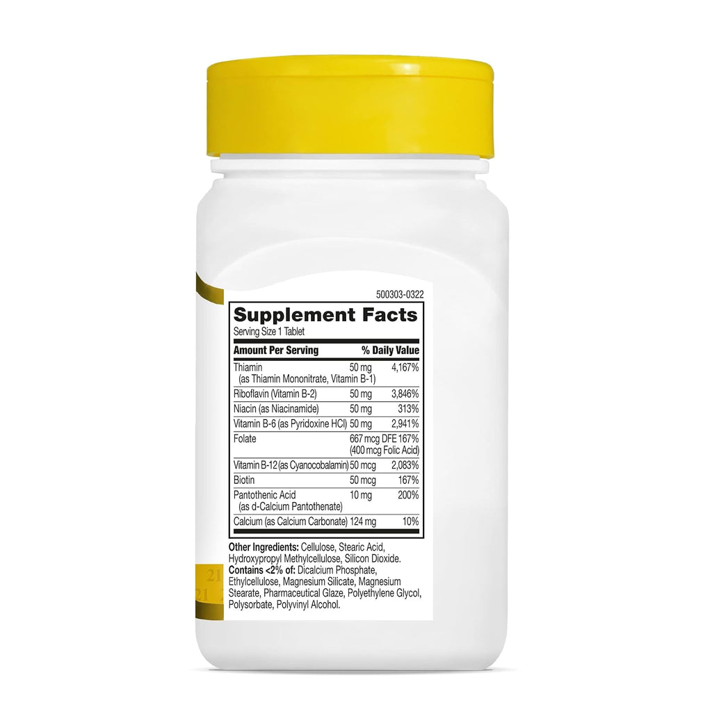 vitamin b complex for metabolism