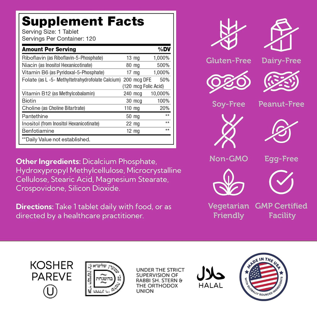 vitamin b complex for overall health