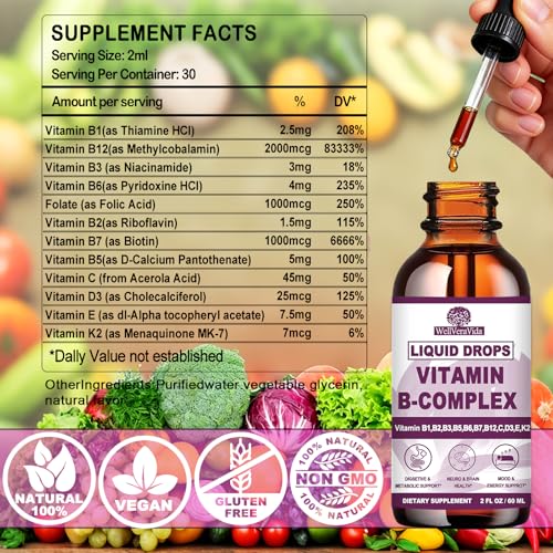 Vitamin B Complex for overall wellness
