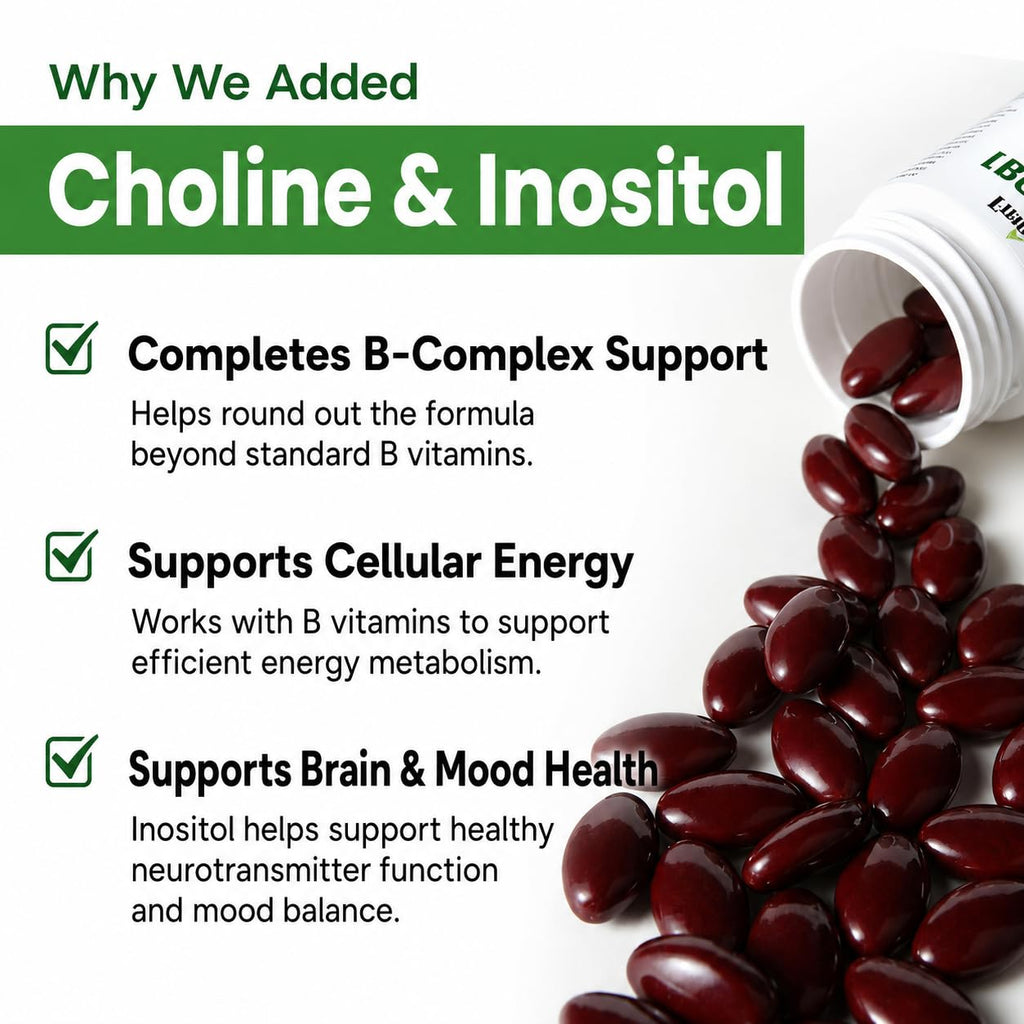 Vitamin B Complex for overall wellness