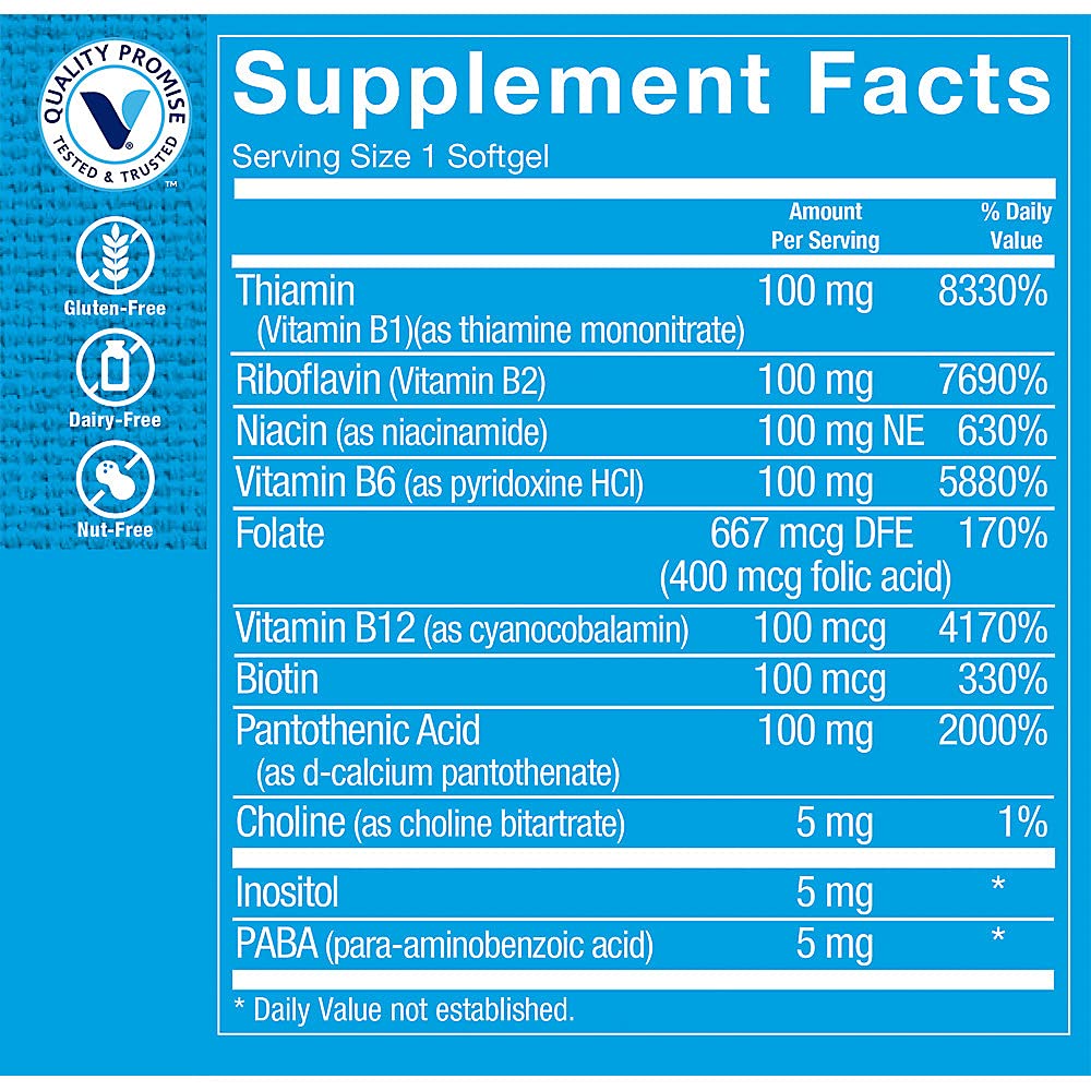 vitamin b complex for overall wellness