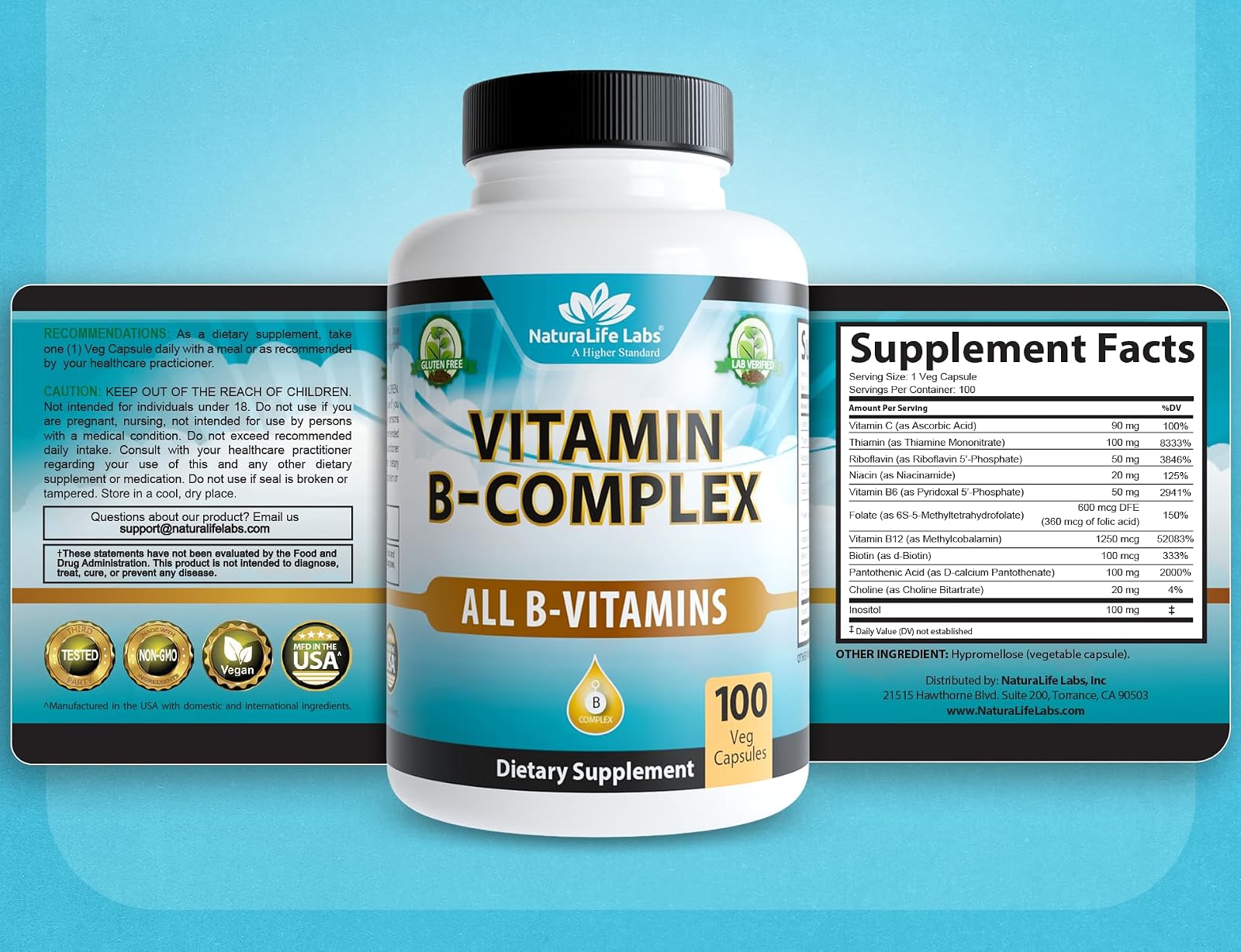 vitamin b complex for overall wellness