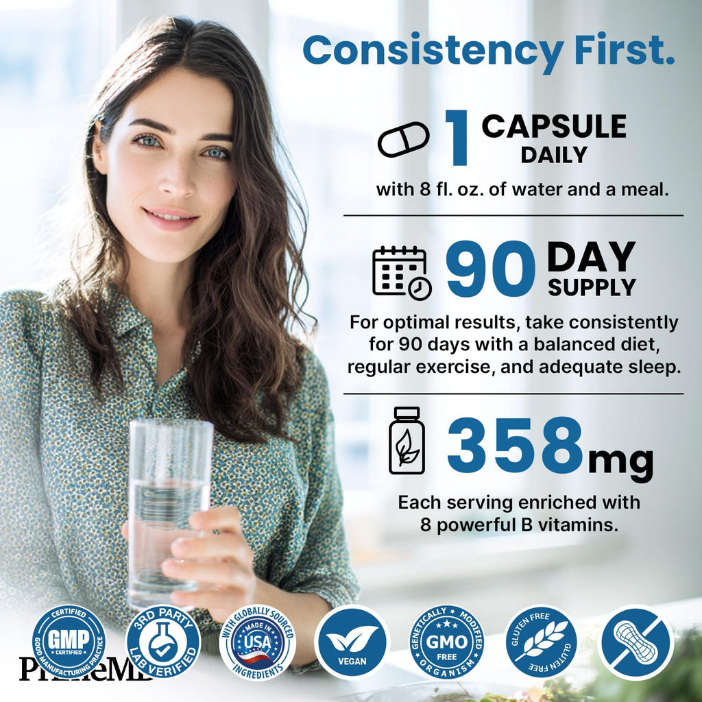 Vitamin B complex for overall wellness