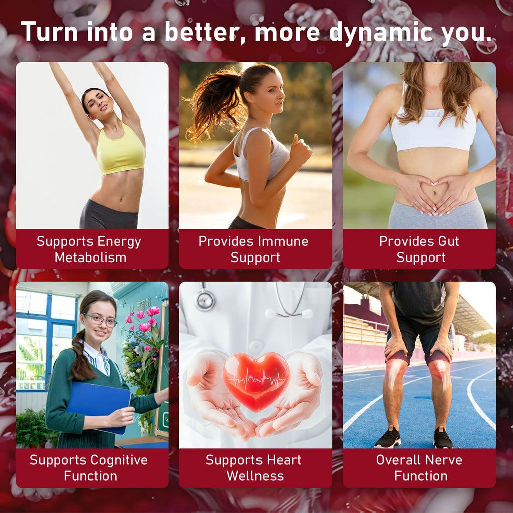 Vitamin B complex for overall wellness