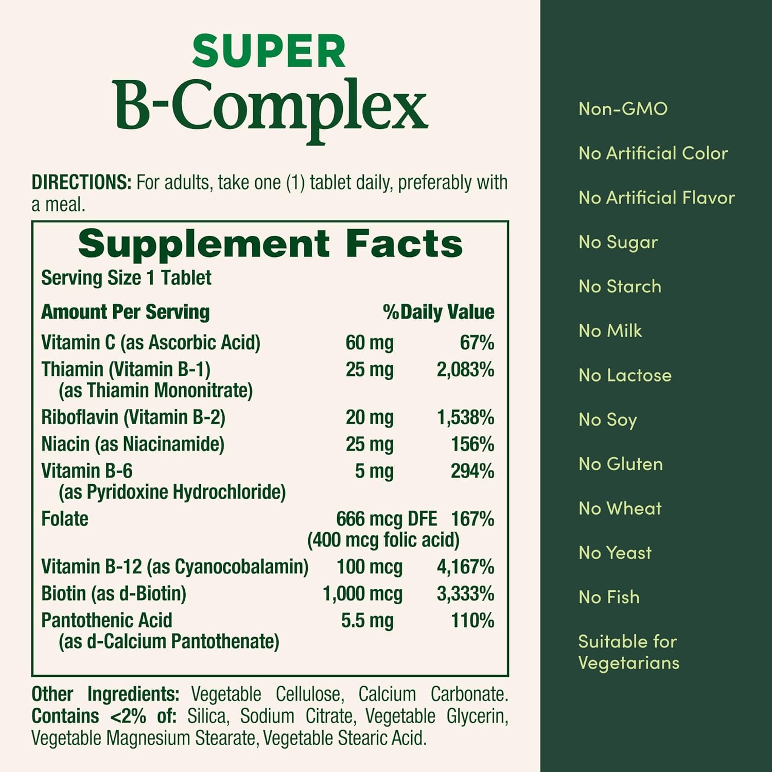 vitamin b complex for stress relief