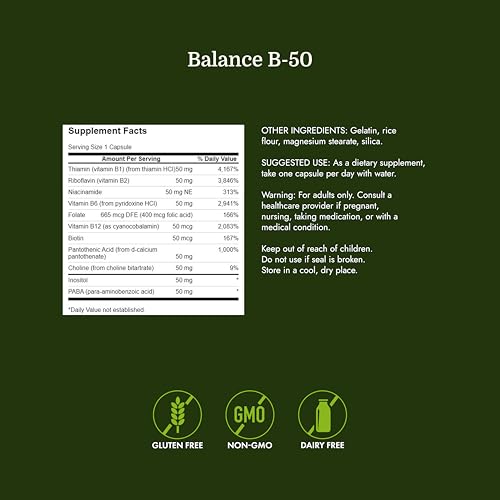 vitamin B complex for stress relief
