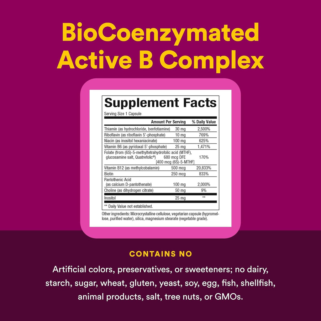 vitamin b complex for stress relief