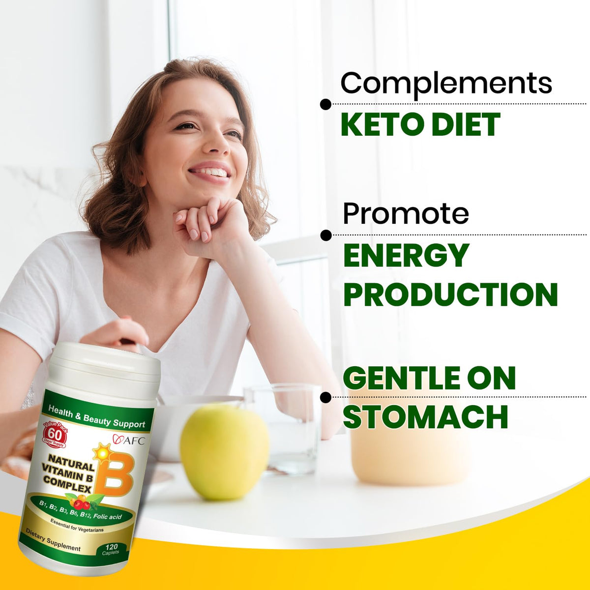 vitamin B complex for stress relief