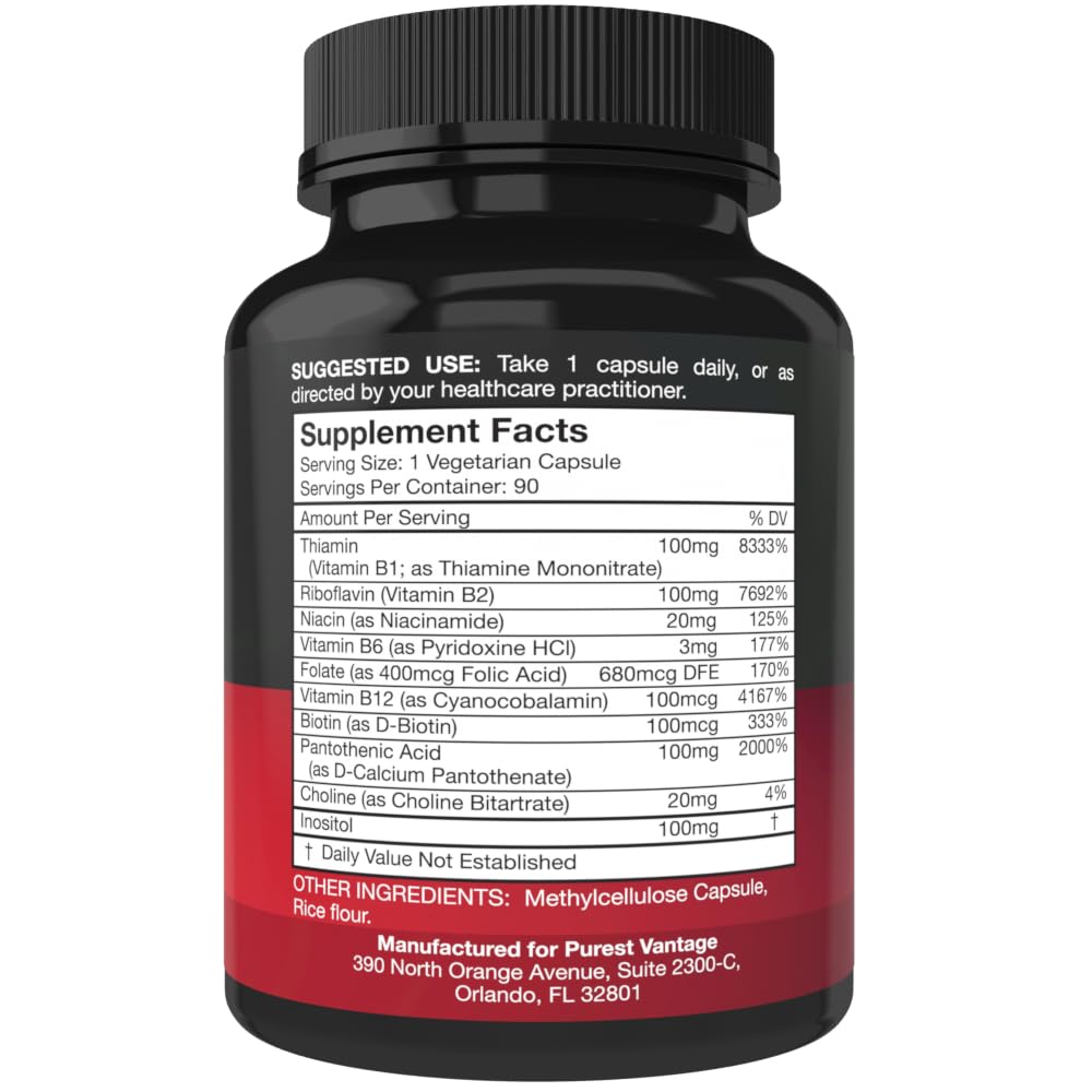 vitamin b complex for stress relief