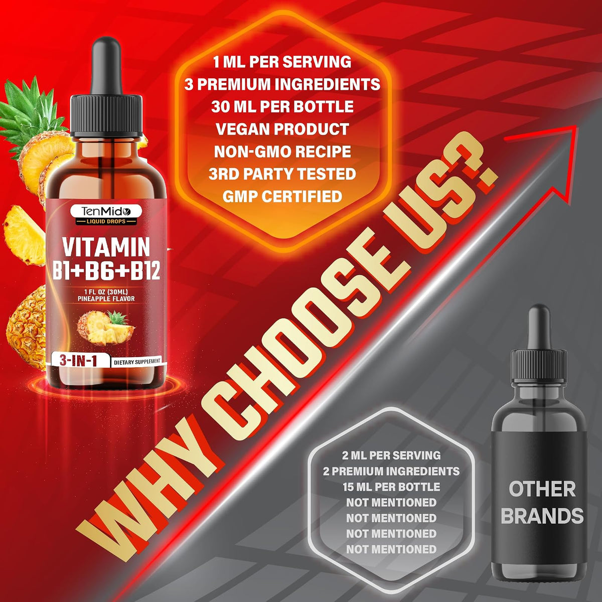 Vitamin B complex for stress relief