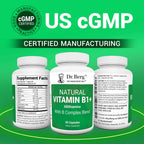 Vitamin B complex for stress relief